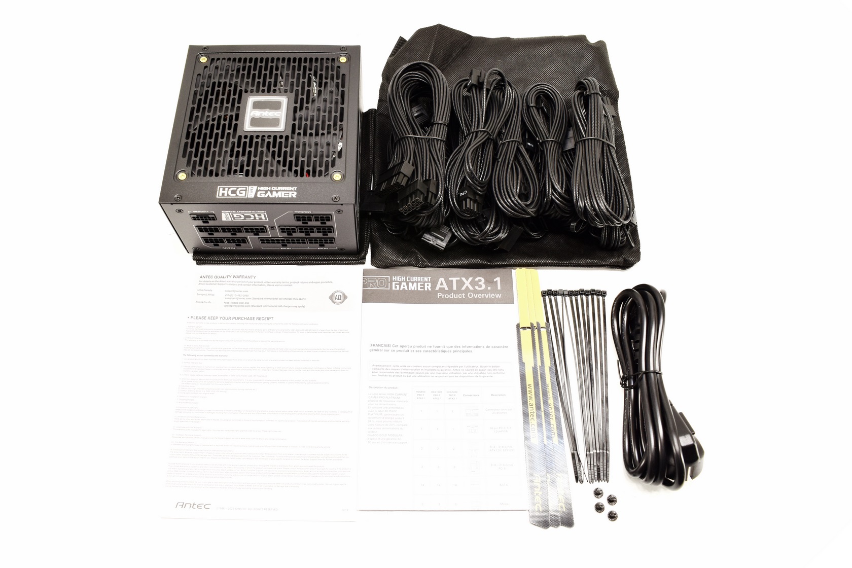 Antec HCG PRO Platinum 1200W ATX 3.1 Power Supply Unit Review