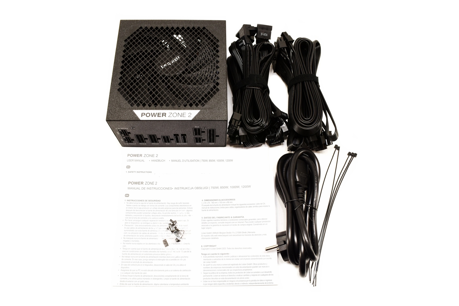 be quiet! Power Zone 2 1200W ATX 3.1 Power Supply Unit Review