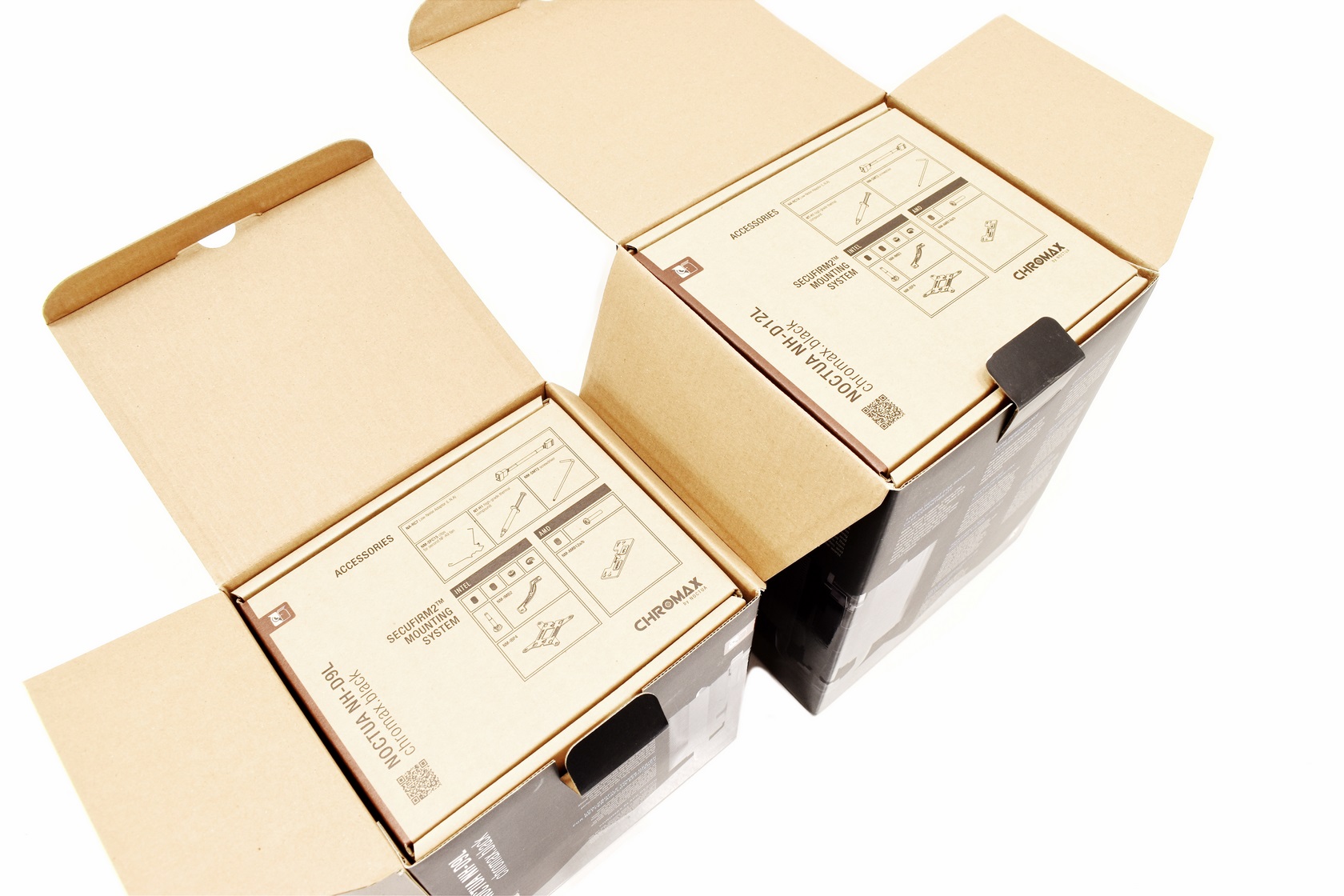 Noctua NH-D9L & NH-D12L chromax.black CPU Coolers Review