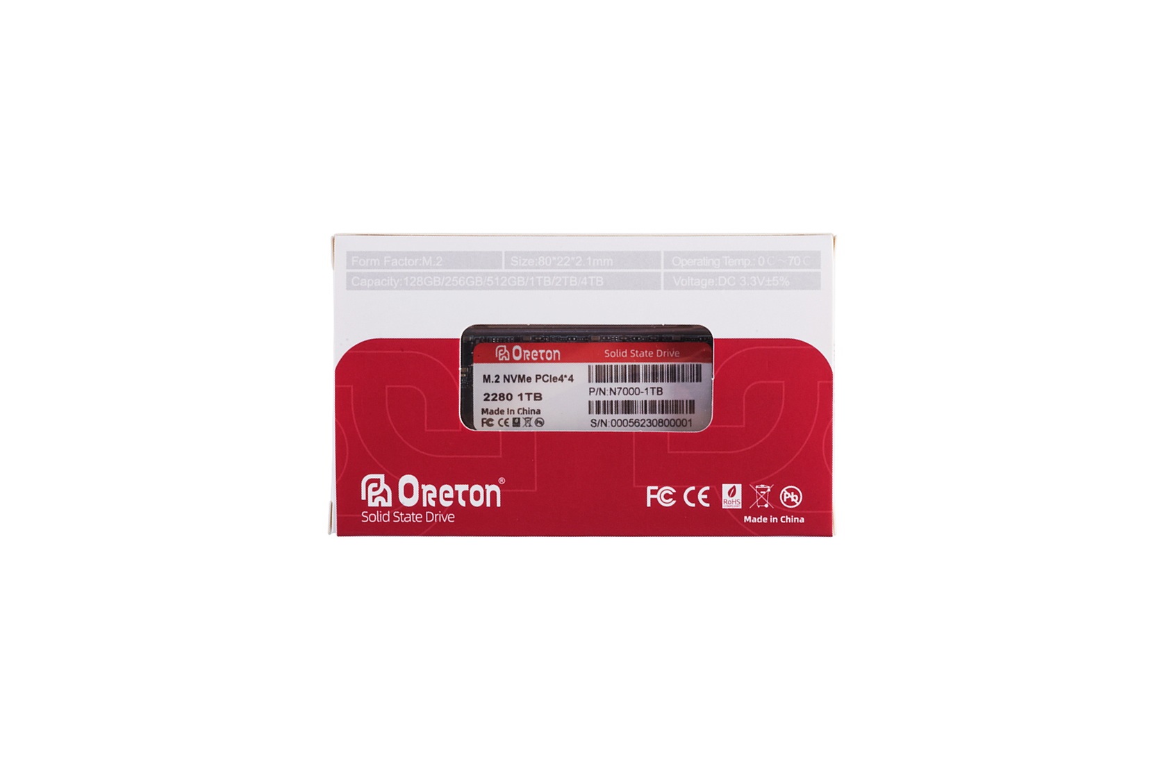 Oreton N7000 1TB M.2 NVMe SSD Review
