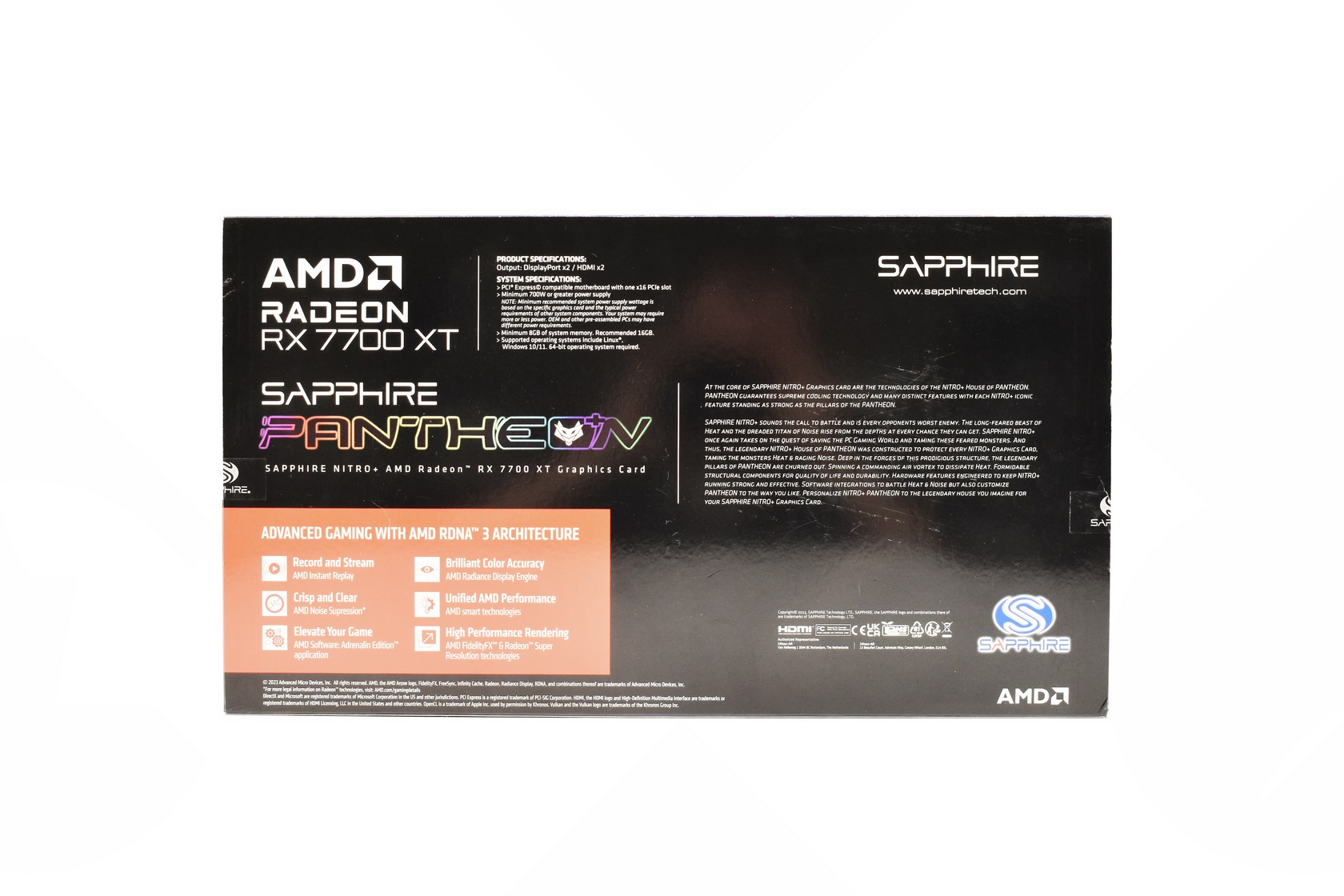 SAPPHIRE Nitro+ & Pure AMD Radeon RX 7700 XT 12GB OC Graphics Cards Review