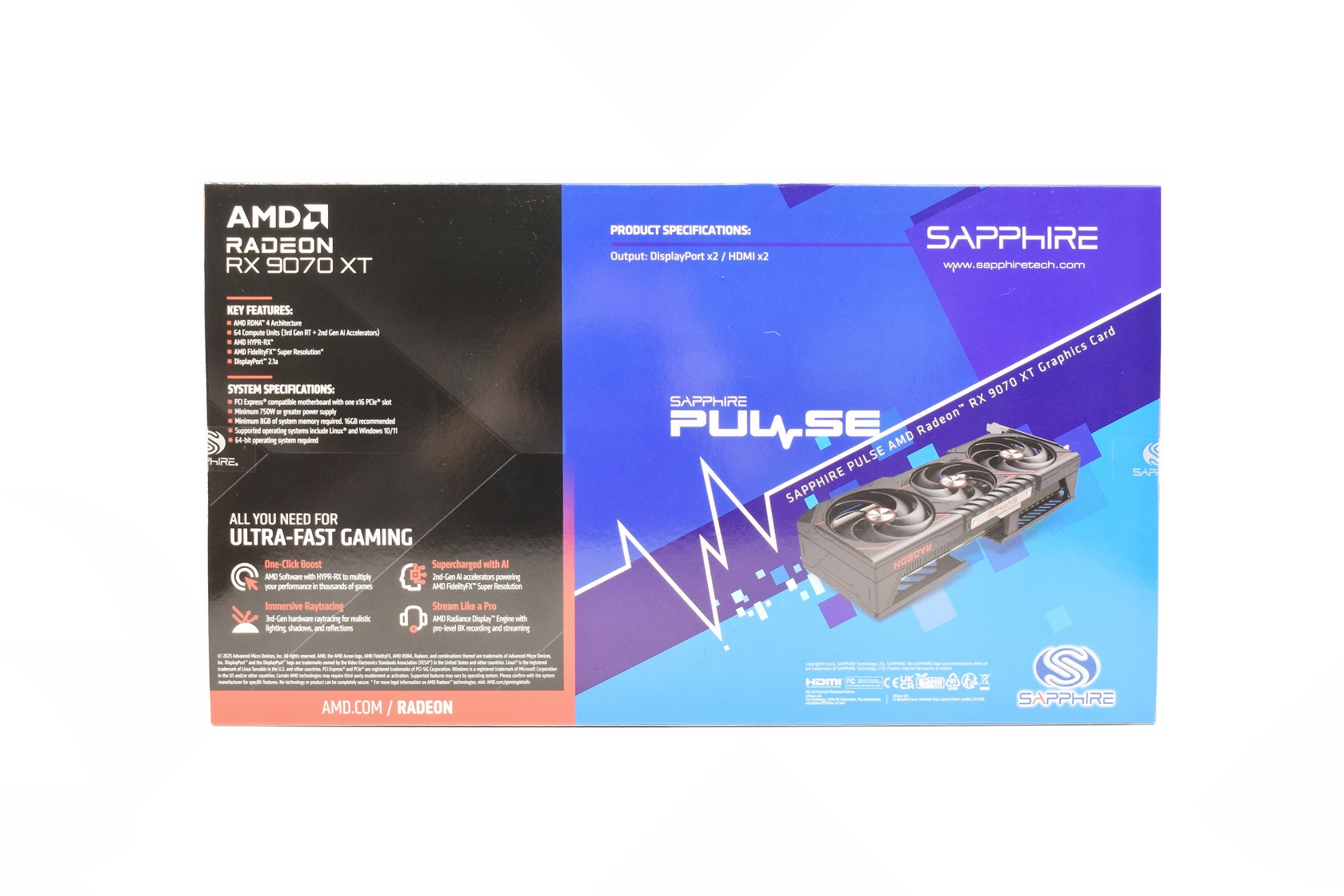 SAPPHIRE PULSE AMD Radeon RX 9070 XT 16GB Gaming Graphics Card Review