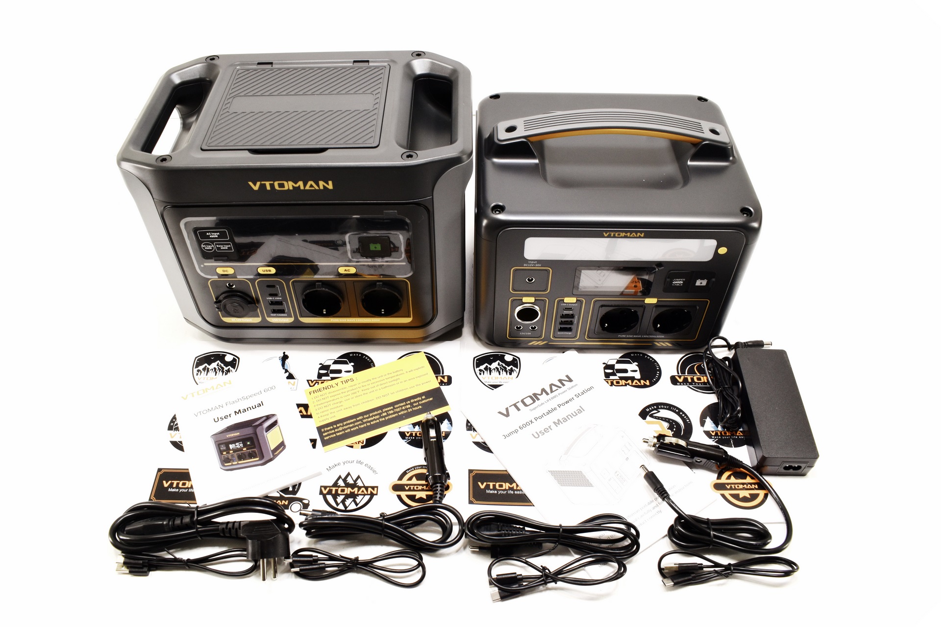 VTOMAN FlashSpeed 600 & Jump 600X SuperSafe LIFEBMS Power Stations Review